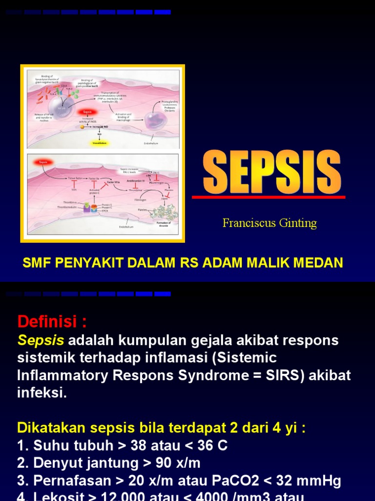 Gejala dan Penanganan Sepsis | PDF | Sepsis | Health Care