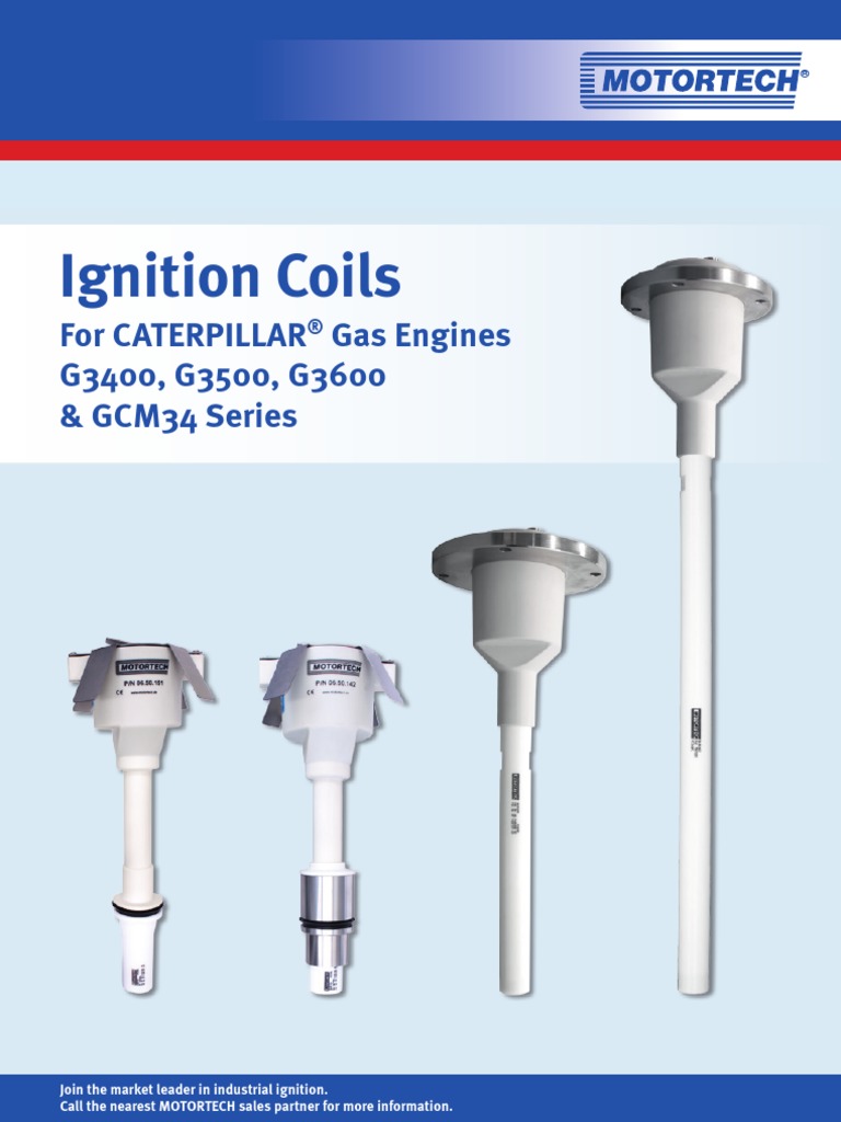 Motortech Salesflyer Caterpillar Ignition Coils 01.15.017 en 2016 08 ...