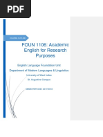 UWI Grading and Marking Scheme 2025 | PDF | Theory | Critical Thinking