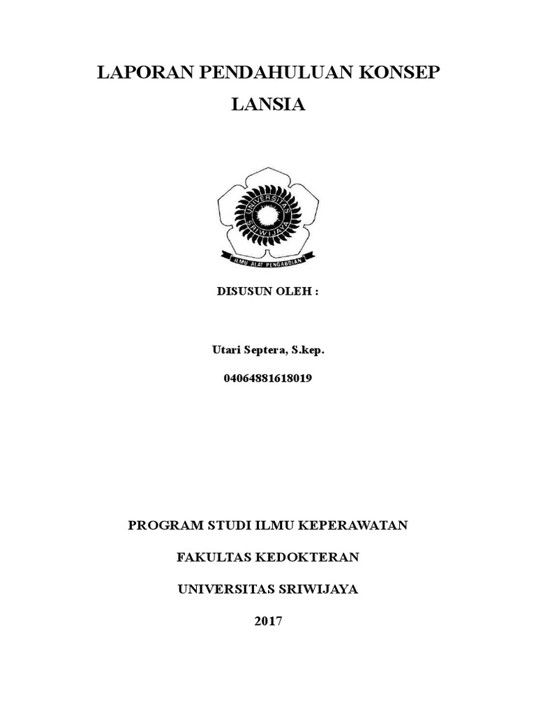 LP Konsep Lansia | PDF