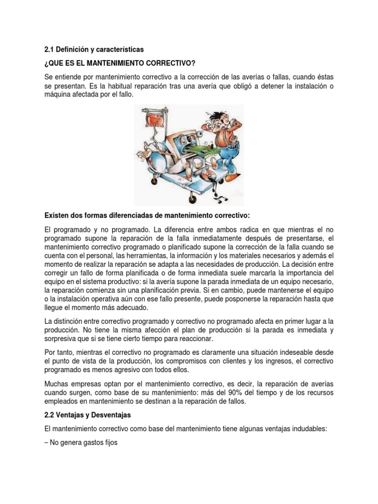 Unidad 2 mantto | Ingeniería | Ciencia