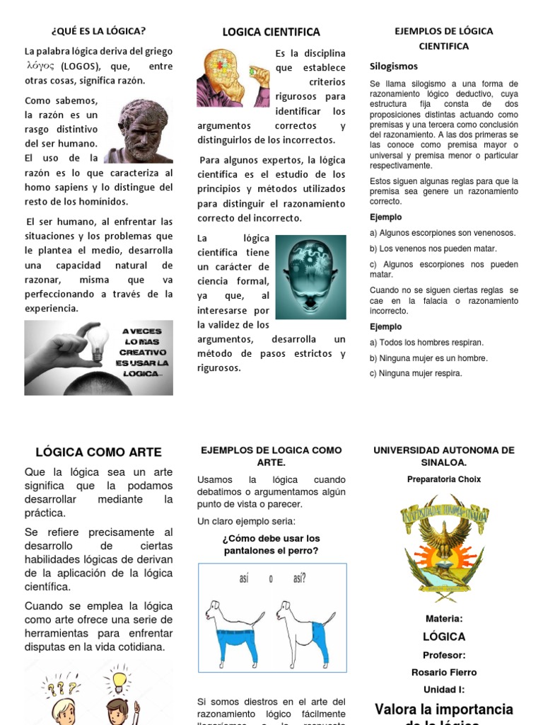 Qué Es La Lógica | PDF | Razón | Lógica