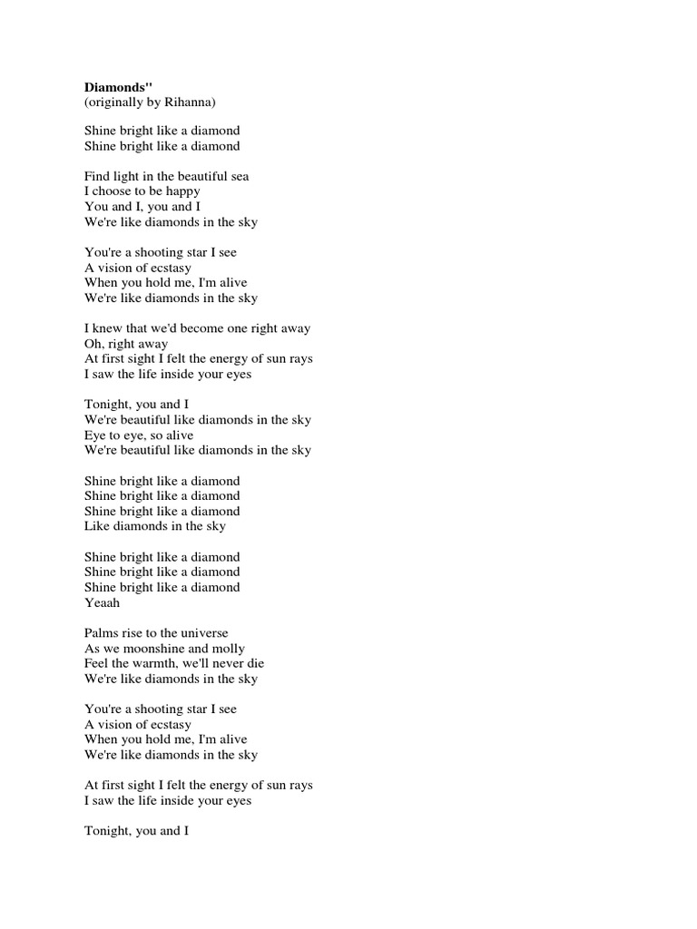 Diamonds | PDF