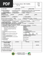PWD ID Application Form PDF | PDF | Disability | Labour