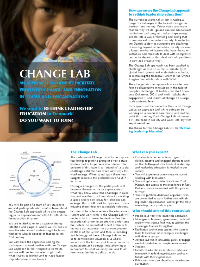 Change Lab: We Want To in Denmark! | PDF | Leadership | Innovation