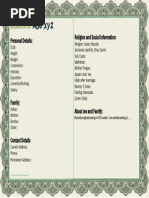 Nikah Form PDF | PDF | Marriage | Social Conventions