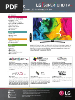 UT801C (ASIA, India) - Datasheet (Low) - LG Commercial TV - 240723 ...