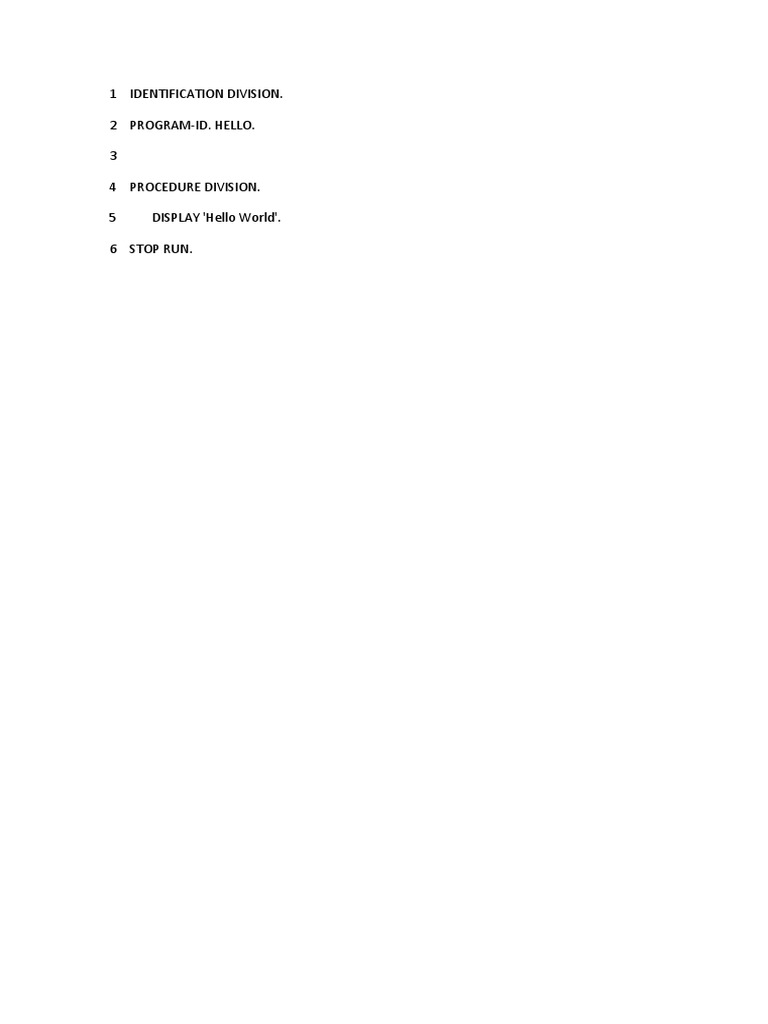 1 Identification Division | PDF