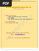 Box Cut and Bench Development in Mining | PDF | Height | Mining