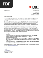 Circular Letter With Tear-Off Slip | PDF