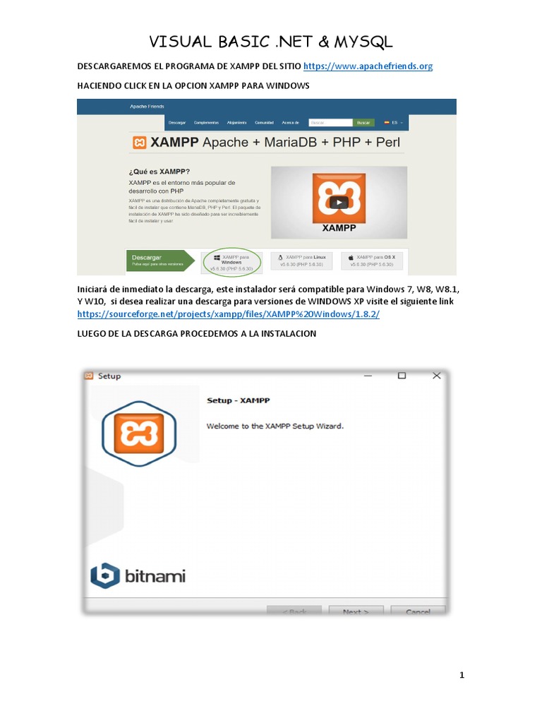Conexion Visual Basic .Net & Mysql | PDF | Básico | Mi sql