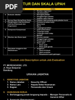 Contoh Job Desk Super Lengkap | PDF