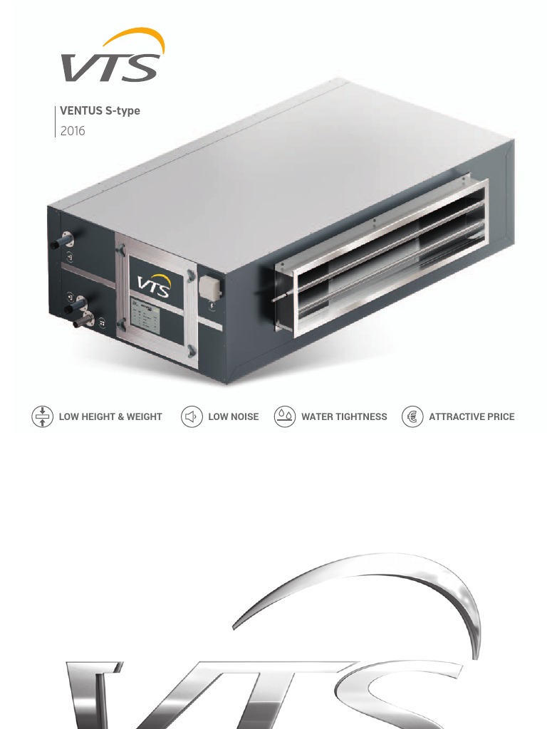 VENTUS S-Type - Catalogue 2016 For CSU Units | PDF | Electromagnetism ...