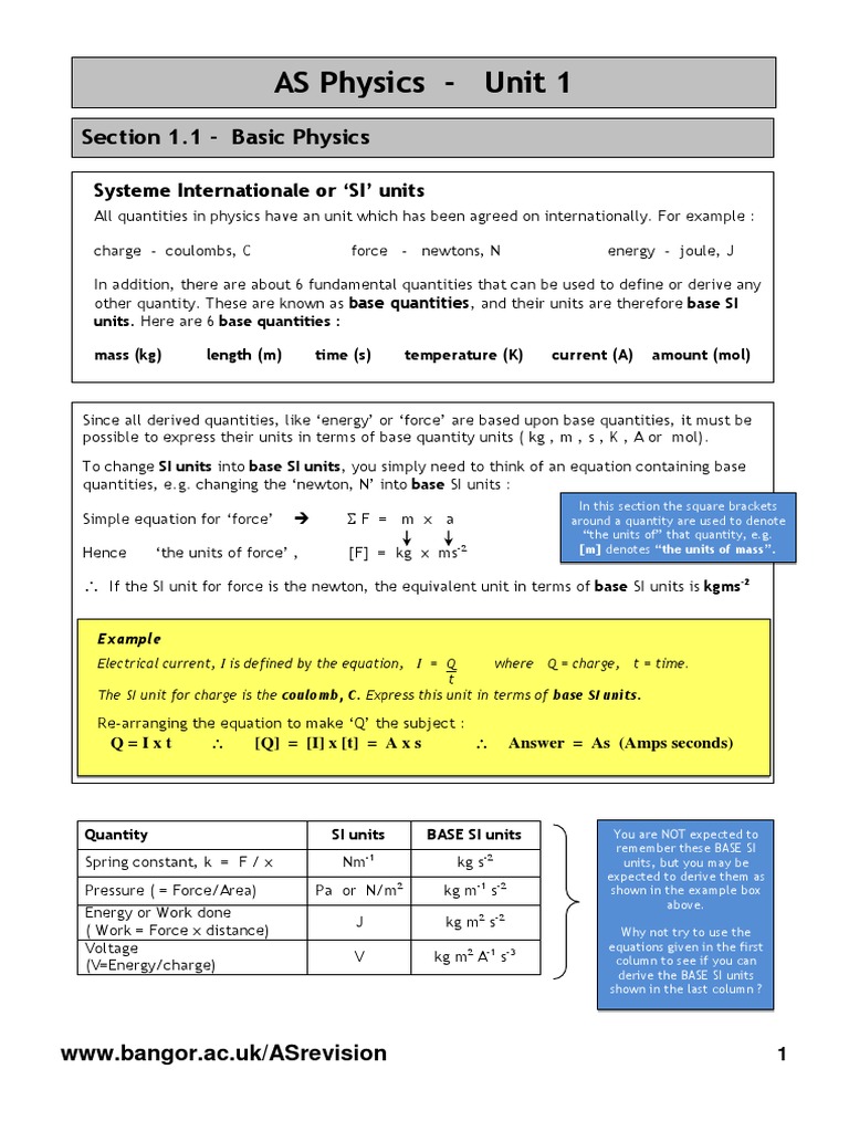 As Revision Book Physics | PDF | Collision | Force