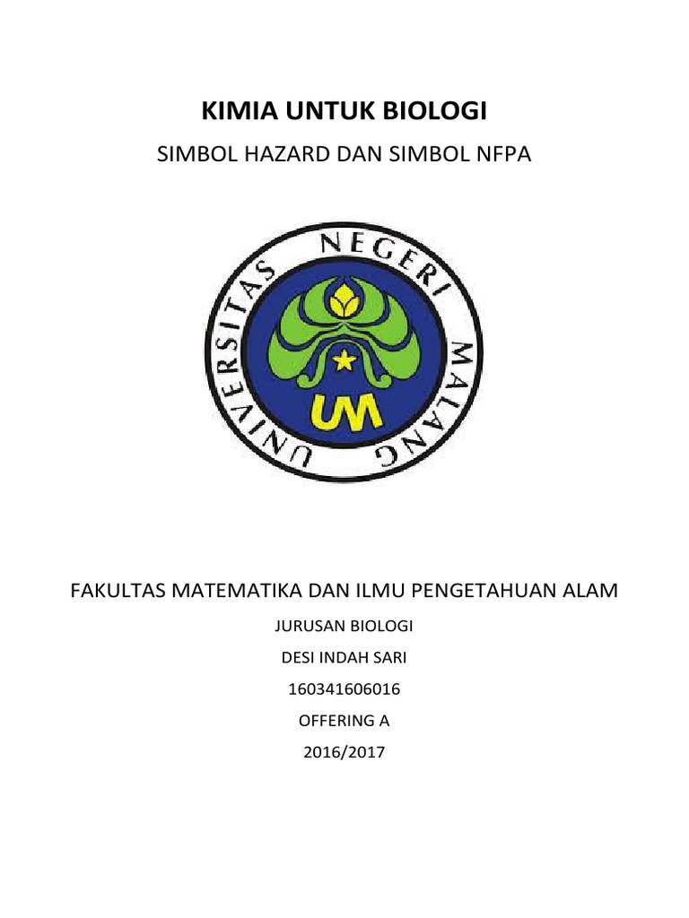 Simbol Hazard Dan Nfpa | PDF