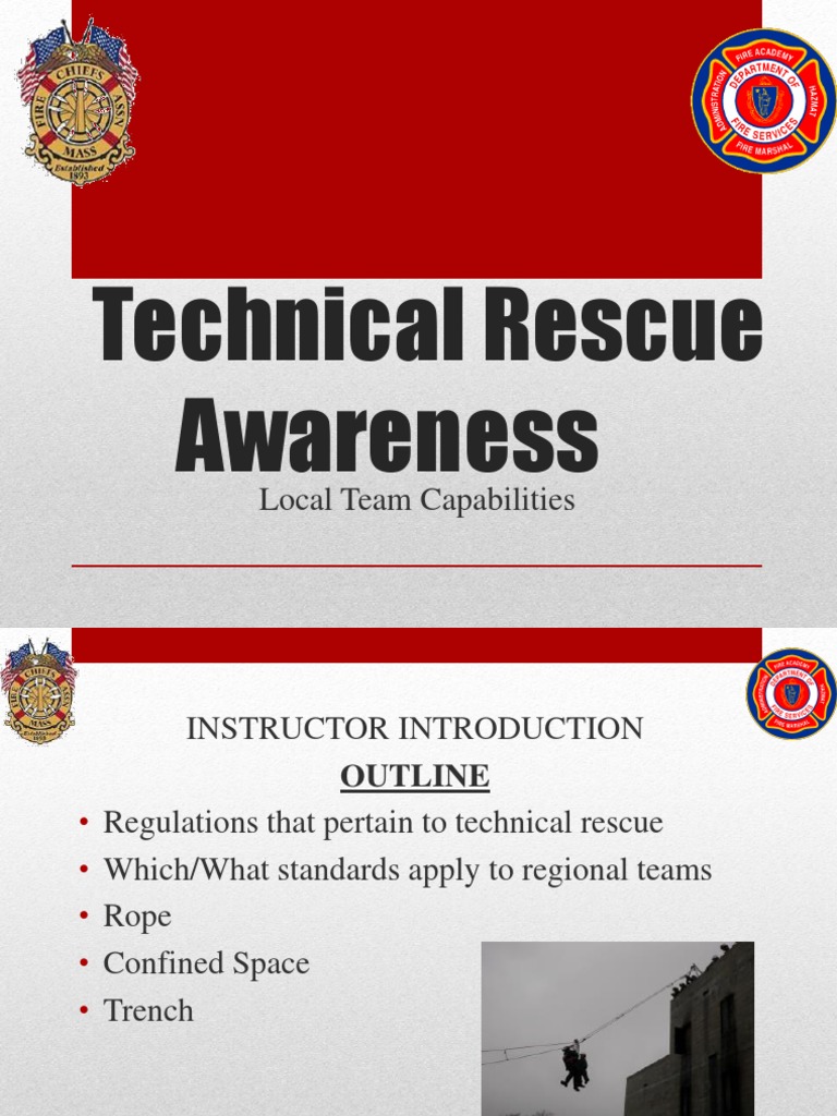 Technical Rescue Team Capabilities | PDF | Search And Rescue ...