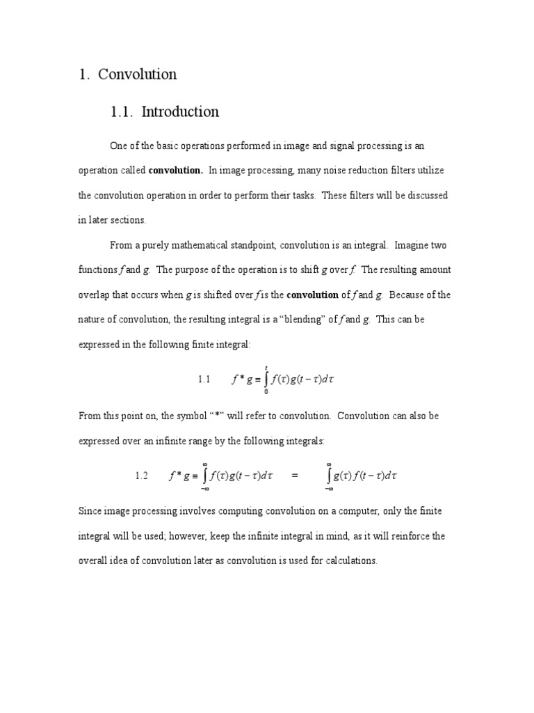 Convolution | Convolution | Matrix (Mathematics)