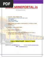 Bord and Pillar Method of Working | PDF | Coal Mining | Coal