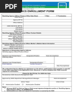 GSIS Commitment Form For ERF Handler | PDF | Finance & Money Management