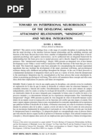 Dan Siegel-Wheel of Awareness Guided Meditation | PDF | Awareness | Mind