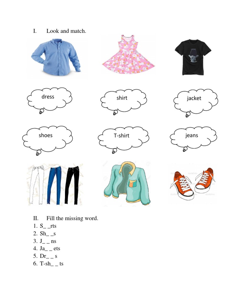 Clothes | PDF | Foreign Language Studies | Lifestyle
