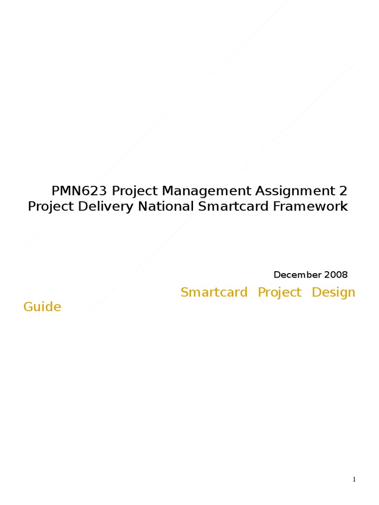 Smartcard Project Design Guide | PDF | Smart Card | Biometrics