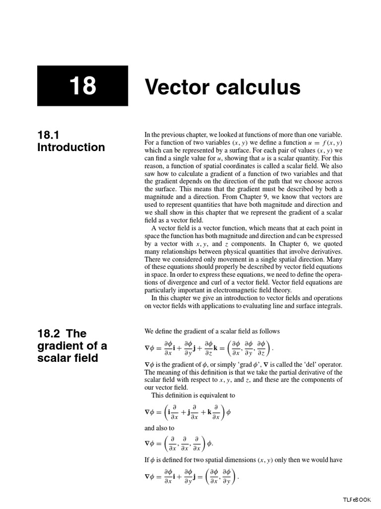 KalKulus Vektor | PDF | Gradient | Integral