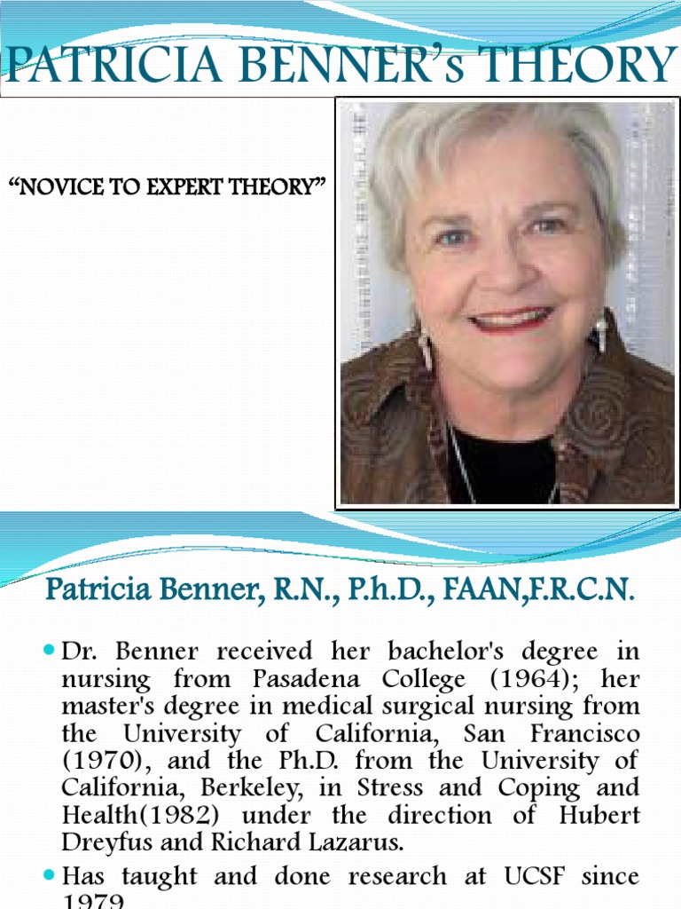 Benner's Theory | PDF | Expert | Nursing