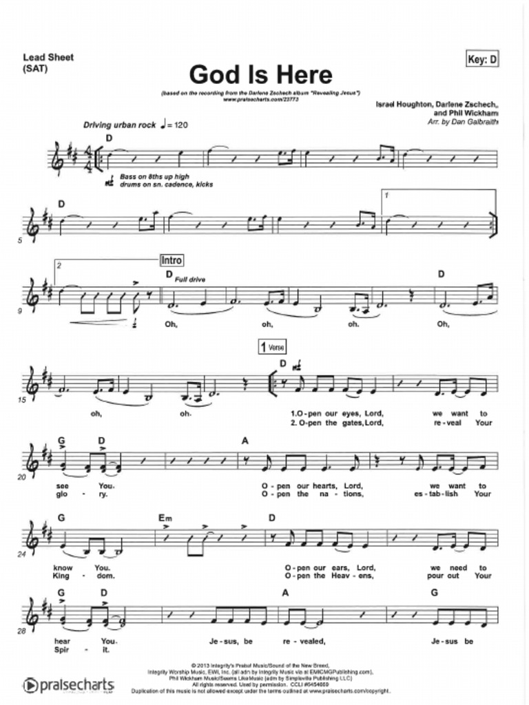 God Is Here PDF | PDF