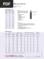IEC 60502 Tables | PDF | Electromagnetism | Electric Power