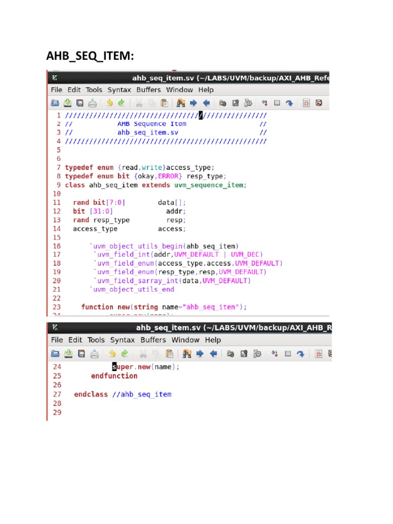 Axi2ahb Ref Code | PDF