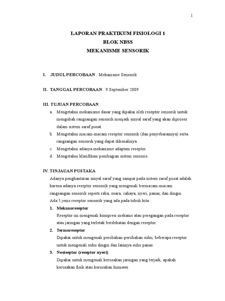 Isi Laporan Praktikum