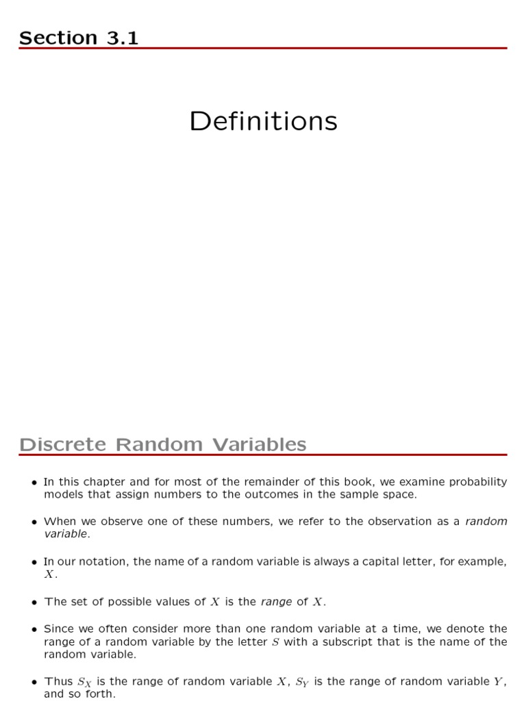 Ch03 DSP | PDF | Probability Theory | Random Variable