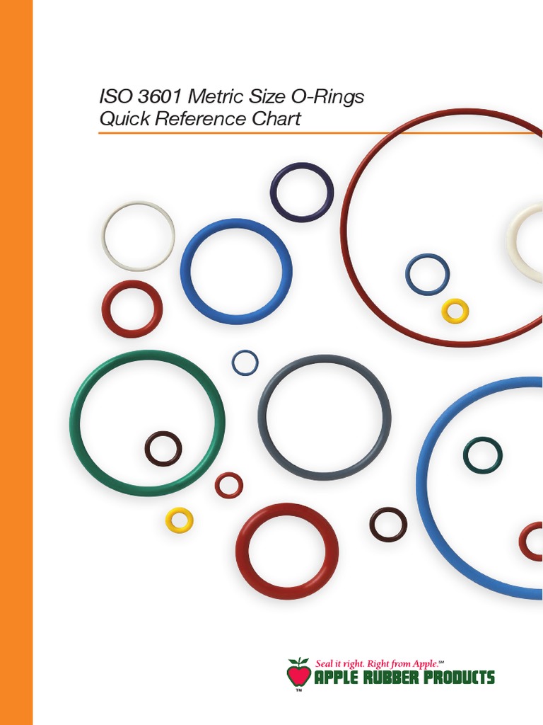 Iso 3601 Metric Size o Rings | PDF | Materials | Building Engineering