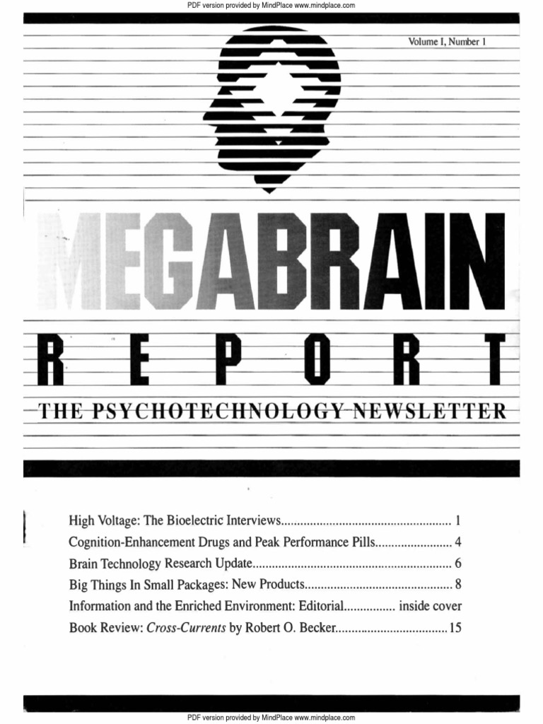 Science Megabrain Report | PDF | Brain | Health Treatment