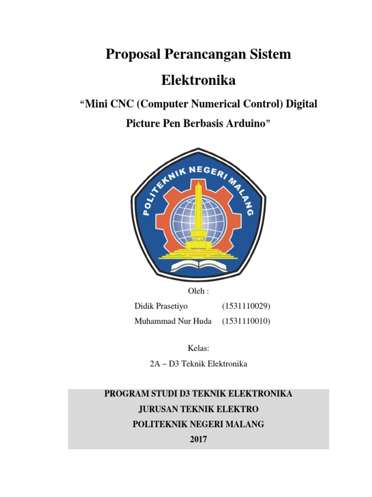 Proposal Perancangan Sistem Elektronika | PDF