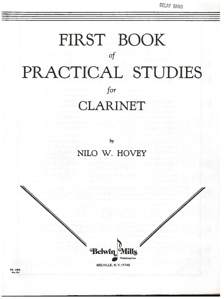 1st Book of Practical Studies For Clarinet | PDF