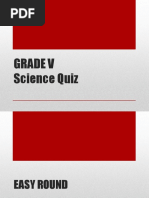 Grade 6 Questions Science Quiz Bee | PDF | Orbit | Earth