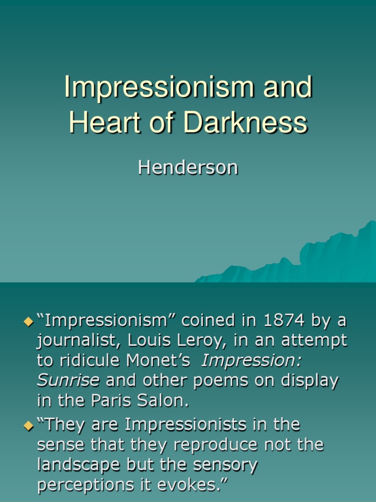 Impressionism in Art and Literature | PDF | Impressionism | Claude Monet