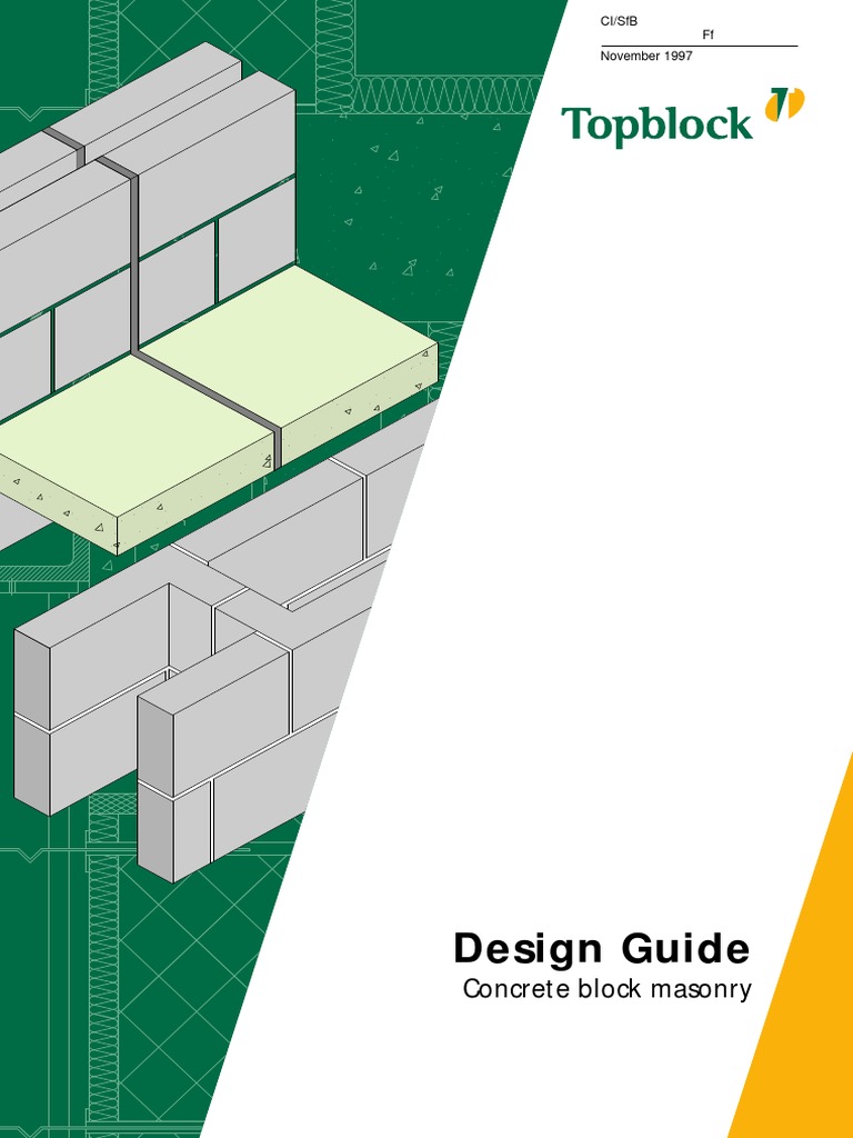 Topblock Masonry Design Guide | PDF | Building Materials ...