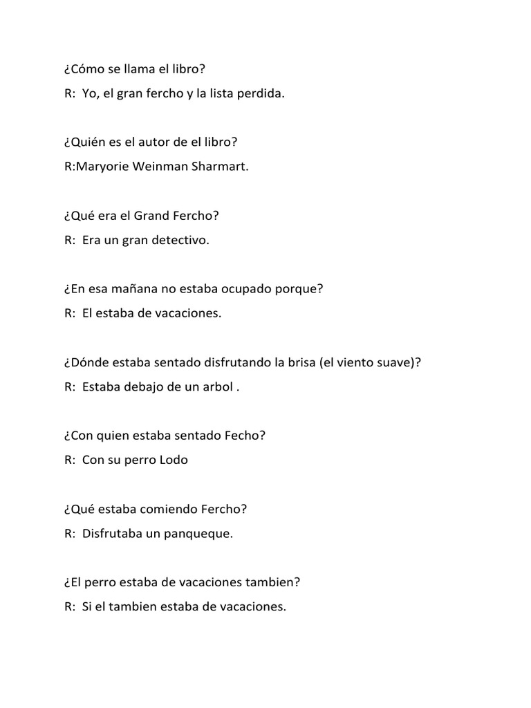 Yo, El Grand Fercho y Lista Perdida | PDF | Arte