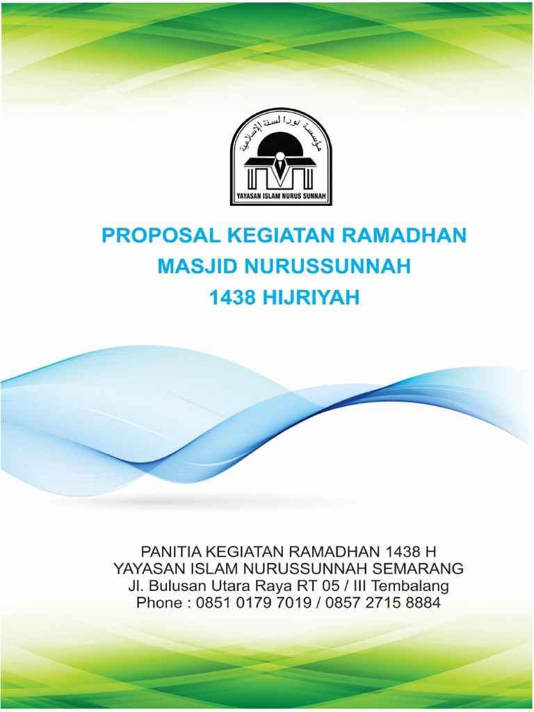 Proposal Kegiatan Ramadhan Nurussunnah | PDF | Memasak, Makanan, & Anggur