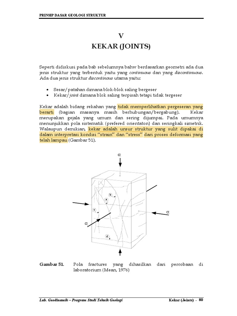 Kekar Dan Rekahan | PDF