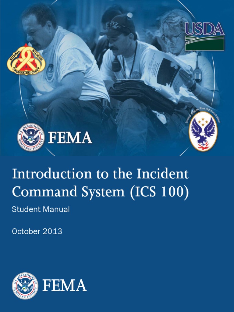 Introduction to the Incident Command System (ICS) 100 | Incident ...