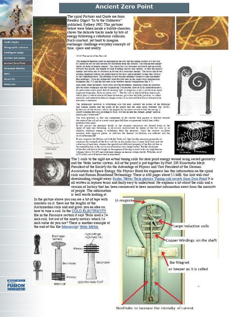 Ancient Zero Point | PDF | Physics | Science