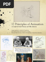 12 Principles of Animation 1 | PDF | Animation | Drawing