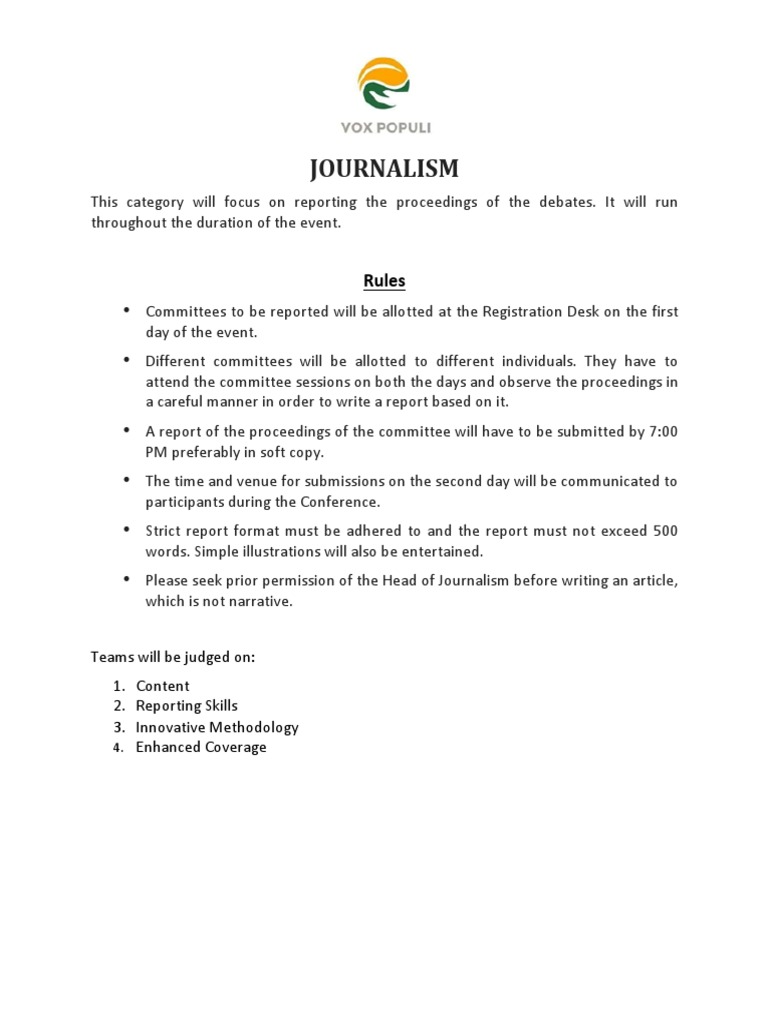 Journalism | PDF