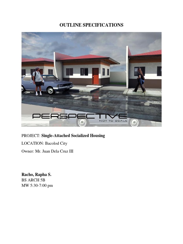 Outline Specifications Sample | PDF | Door | Window