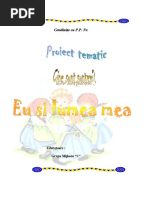 Proiect Familia Mea | PDF