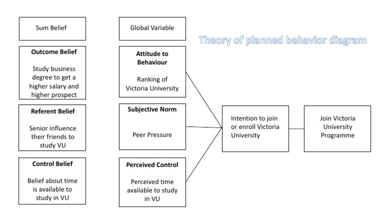 Outcome Belief Attitude To Behaviour | PDF